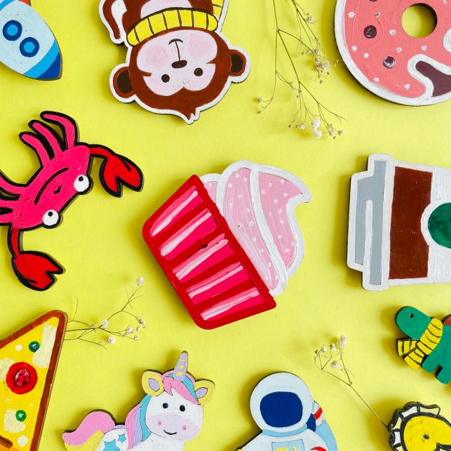 Buy DIY Fridge Magnet Kits Online – Fun Crafts for All | Doodlez